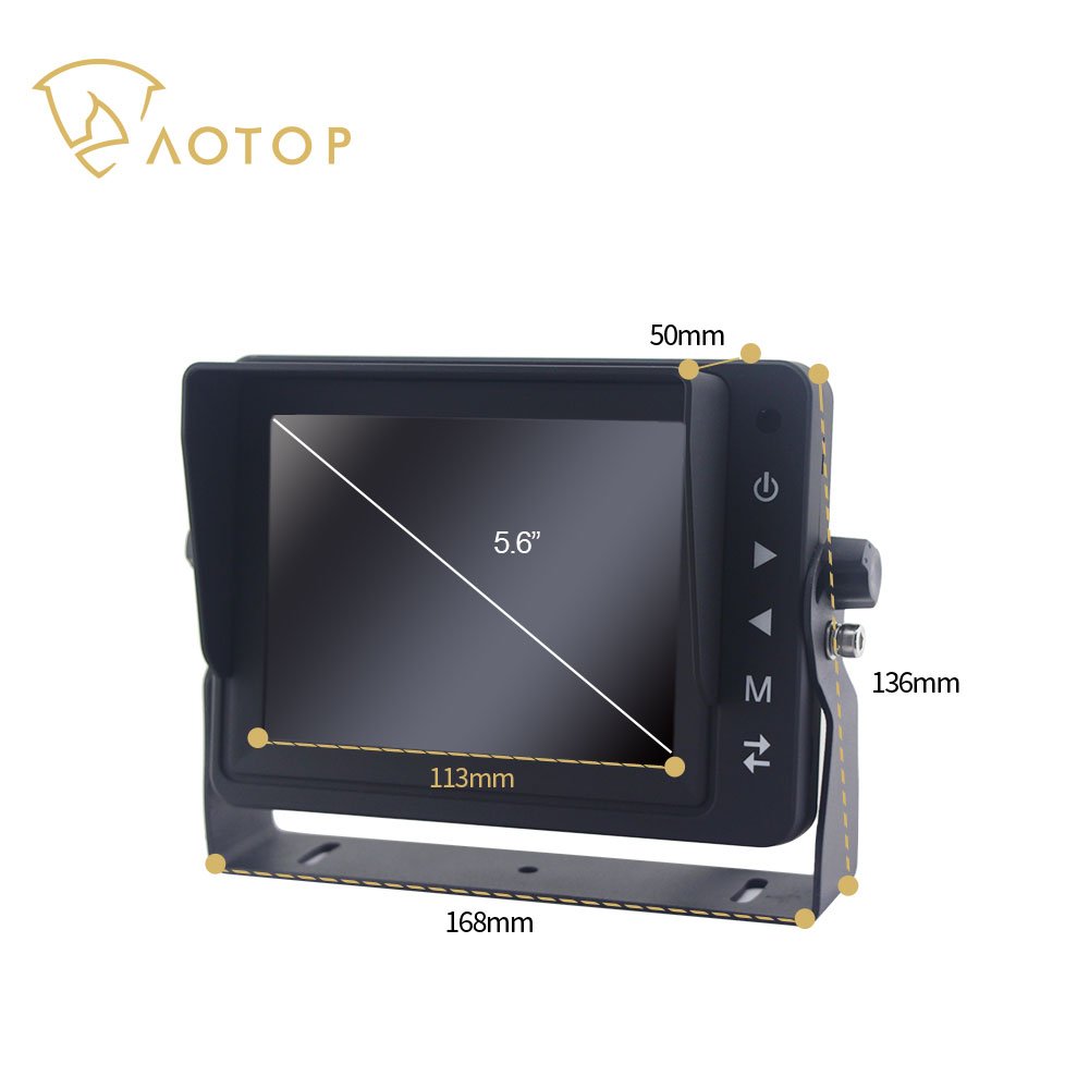 5.6 inch TFT LCD digital color rear view monitor CM-560M – Backup ...